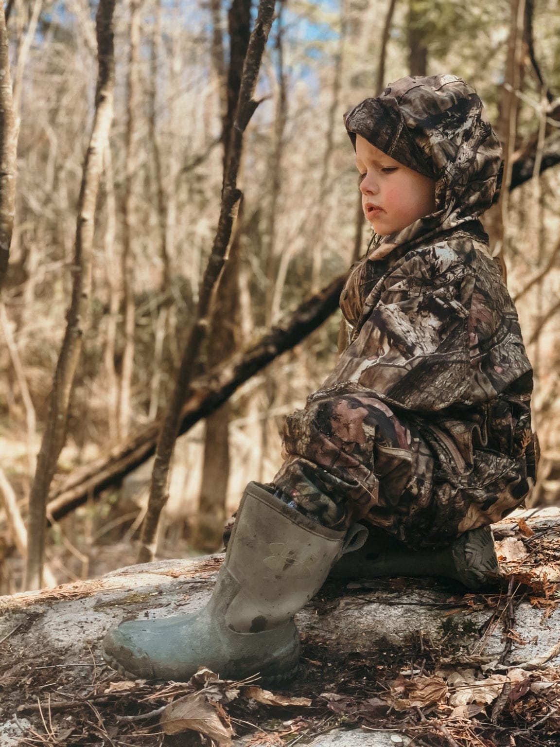 Youth Hunting Gear {DIY Camo for Kids}